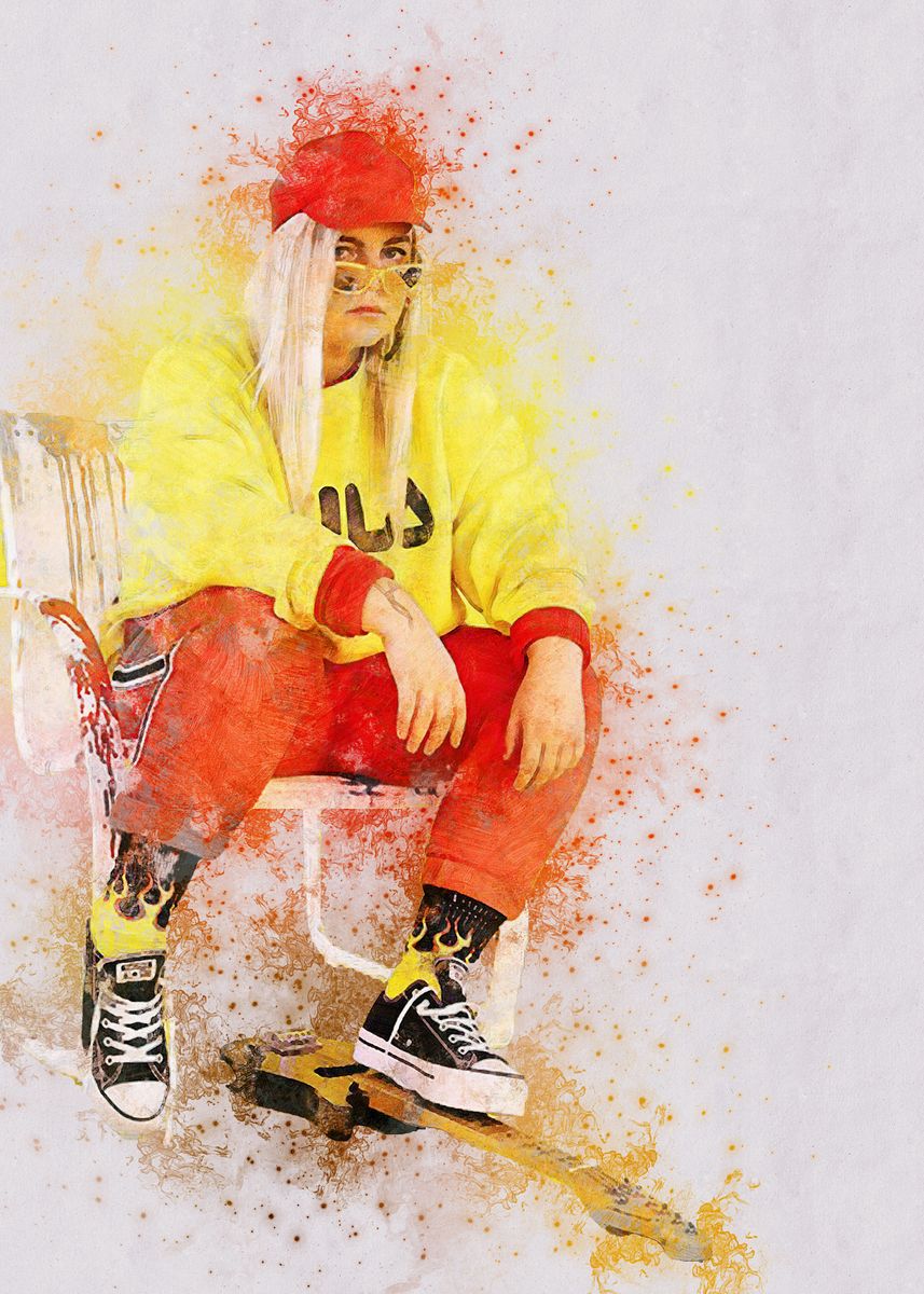 'Toni Watson art' Poster by NiceAndBetter studio | Displate