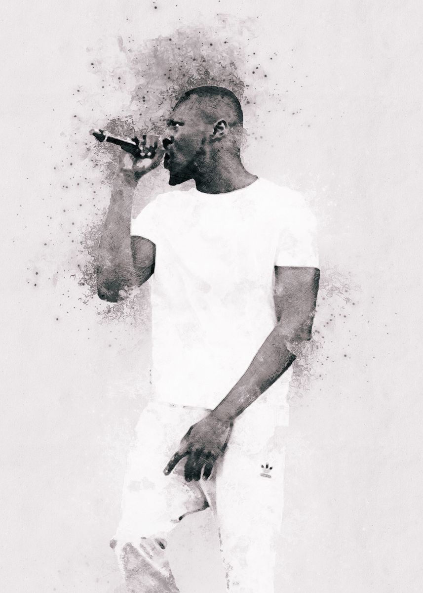 'Stormzy music' Poster, picture, metal print, paint by NiceAndBetter ...