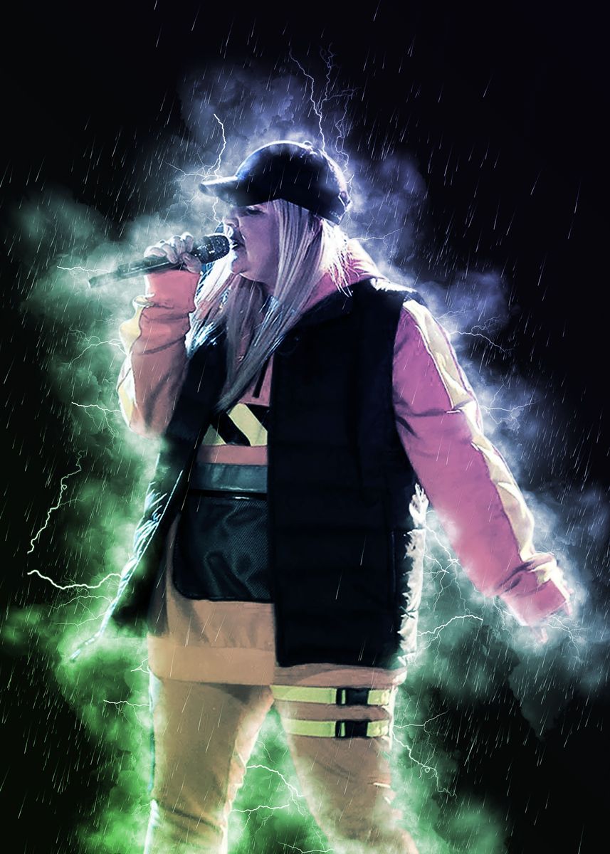 'Dance Monkey tones and i' Poster, picture, metal print, paint by ...