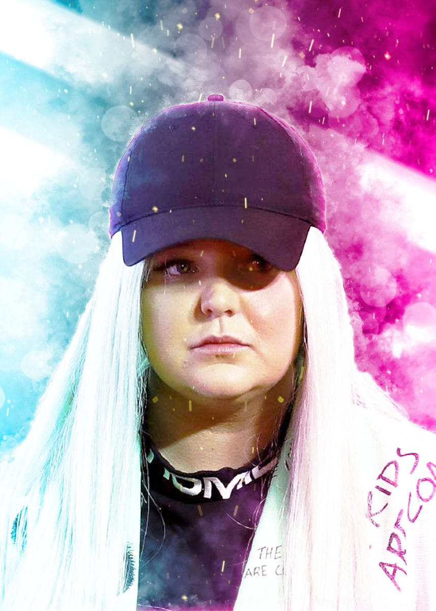 'Toni Watson' Poster, picture, metal print, paint by NiceAndBetter ...