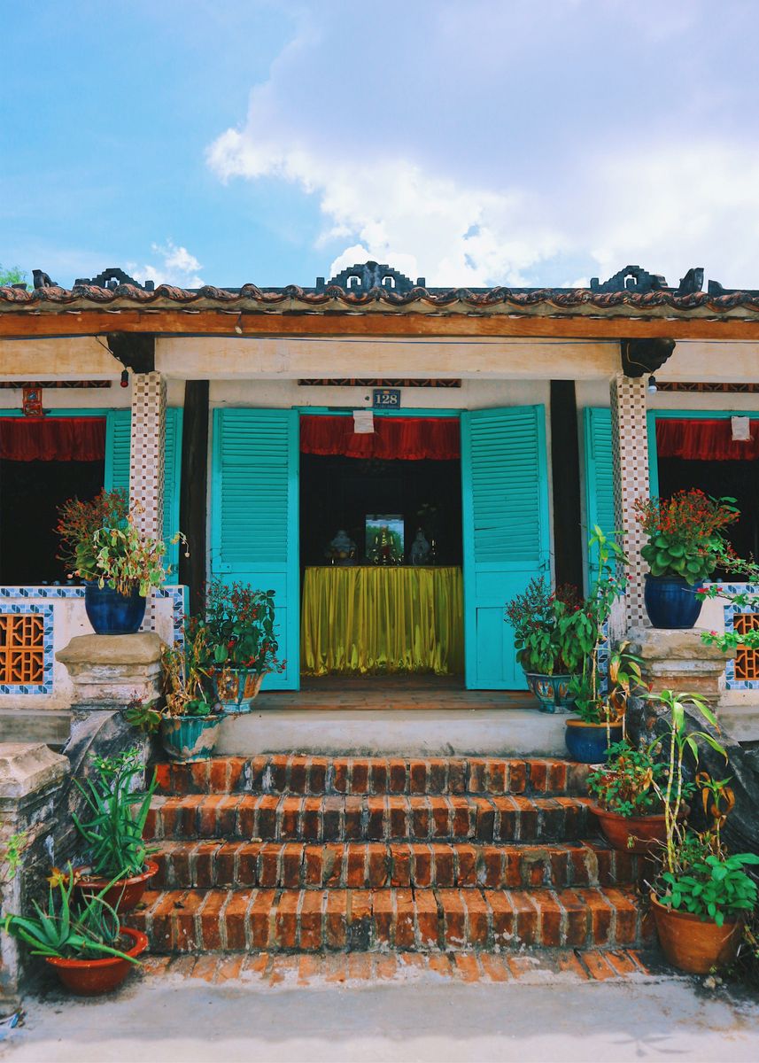 'building stair' Poster, picture, metal print, paint by DheYa Art ...