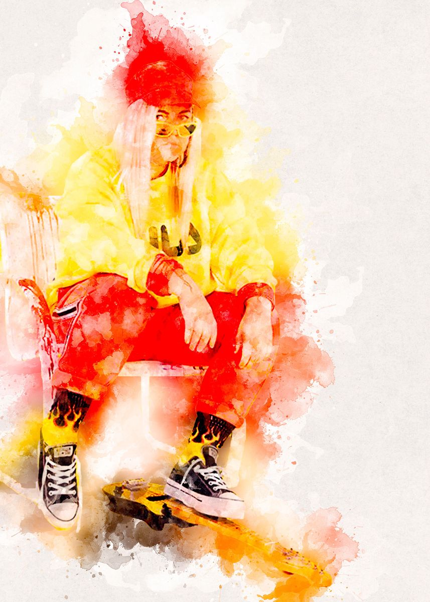 'Toni Watson music' Poster by NiceAndBetter studio | Displate