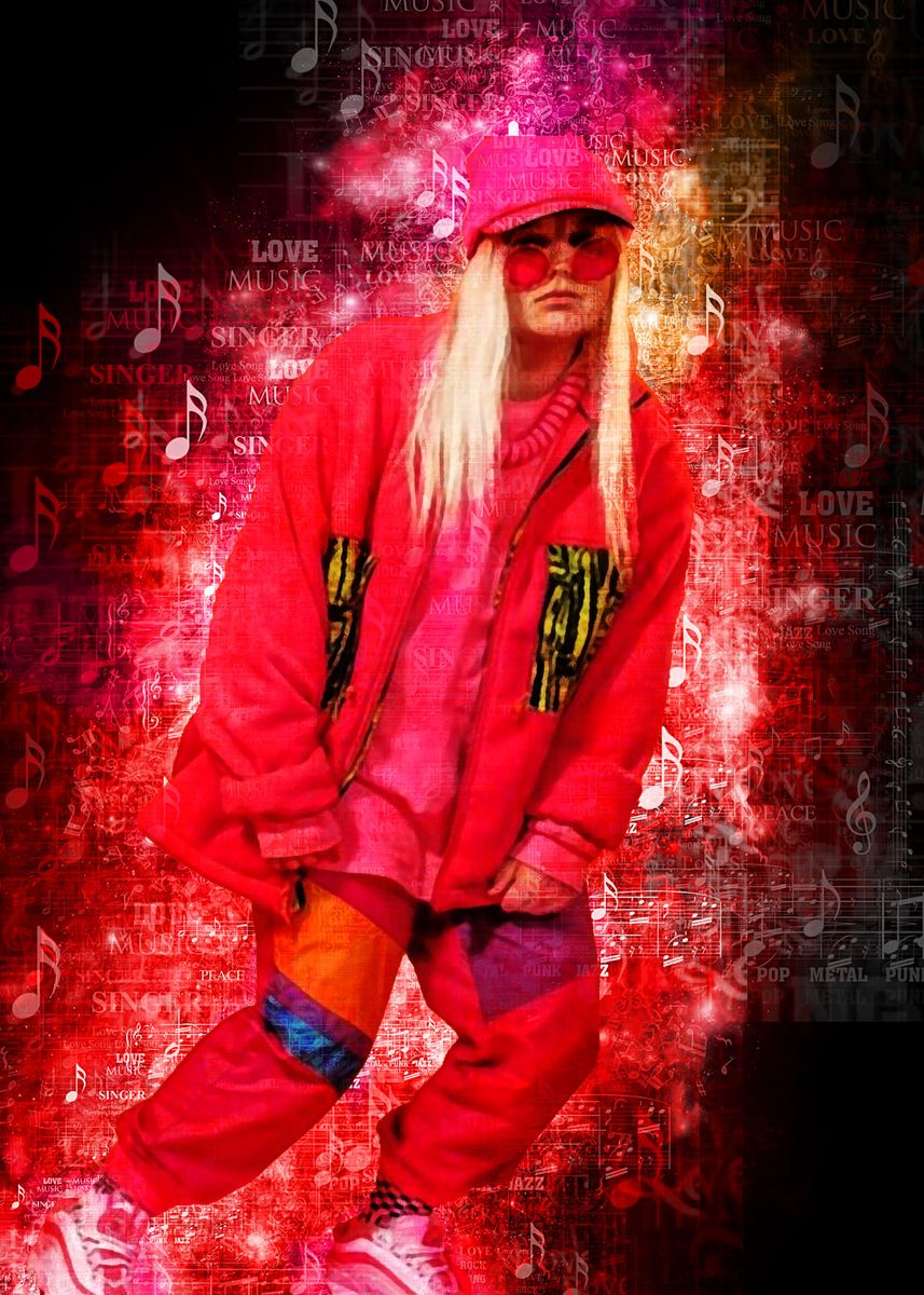 'Dance Monkey tones and i' Poster, picture, metal print, paint by ...