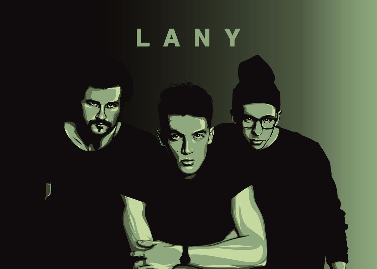 'LANY' Poster by RodJr Mendoza | Displate