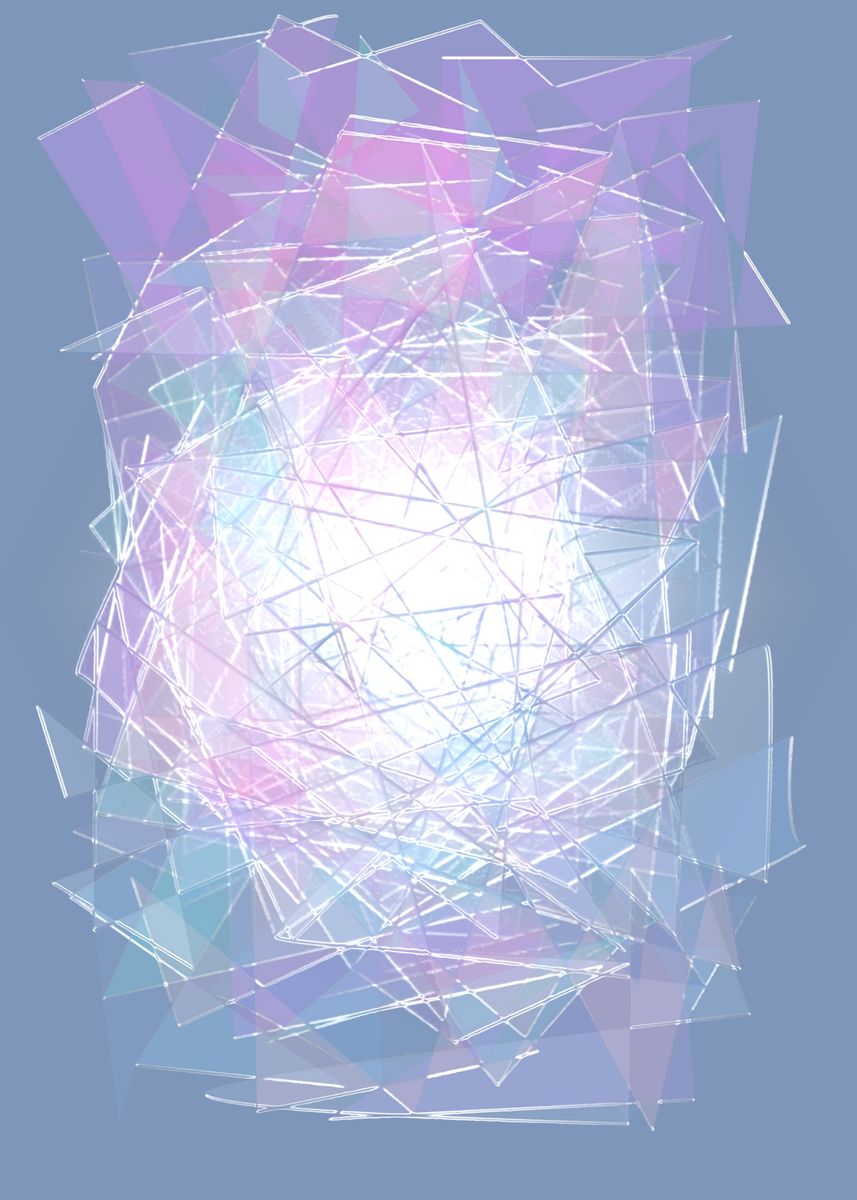 'Abstract light' Poster, picture, metal print, paint by fin arifin ...