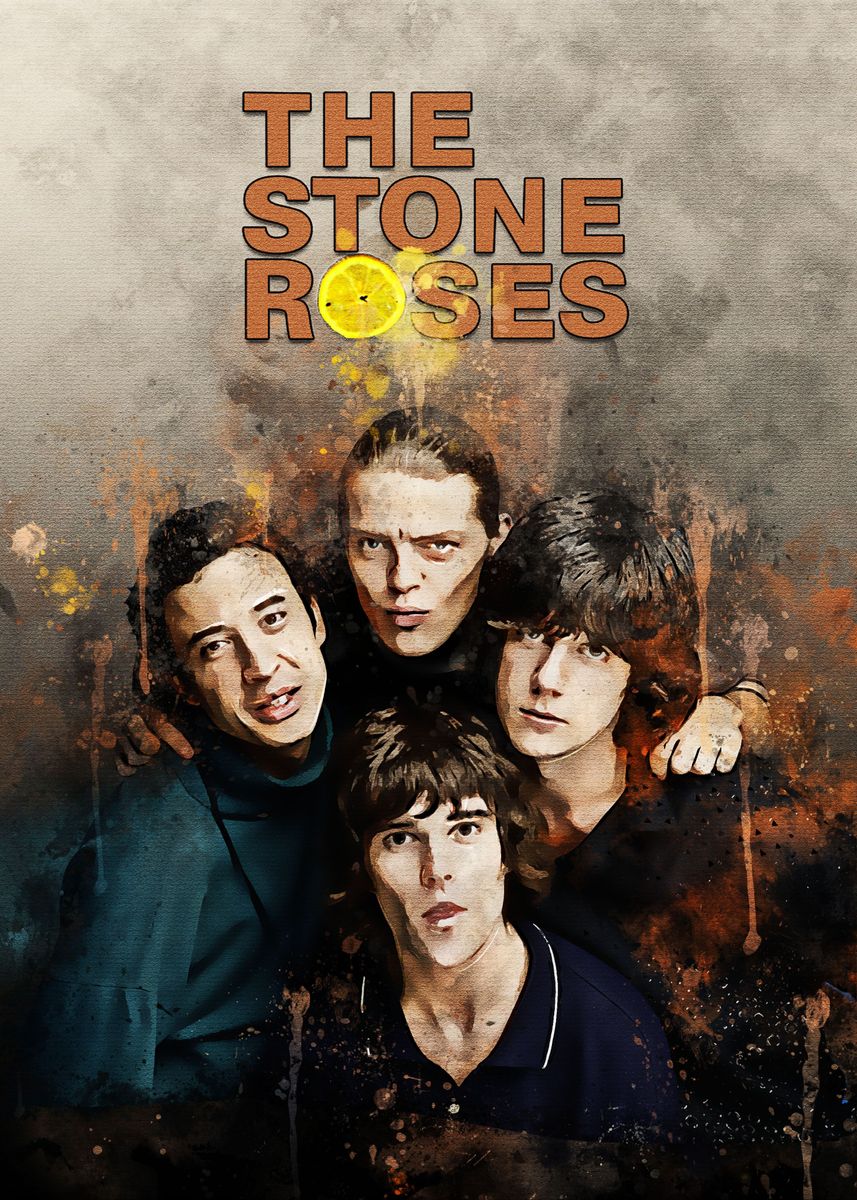 'The Stone Roses Vintage' Poster, picture, metal print, paint by ...