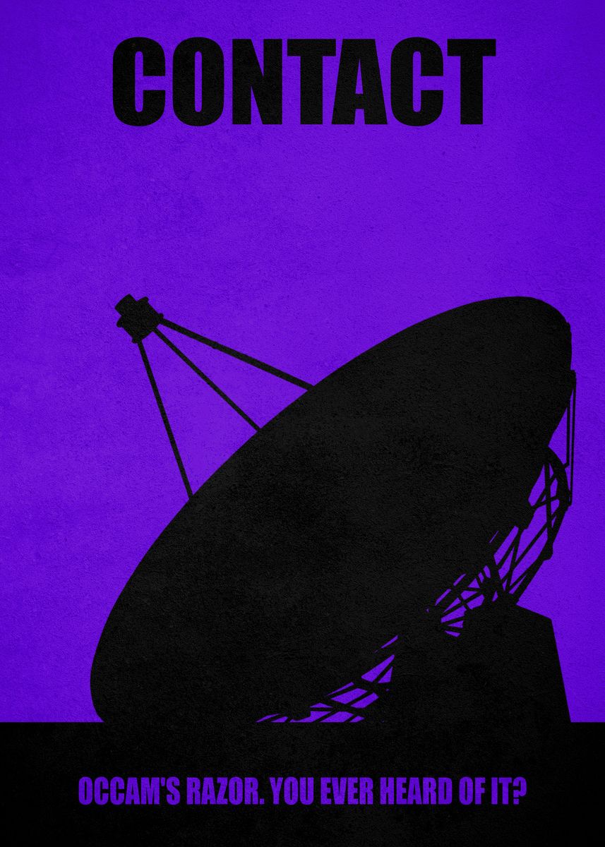 'Contact' Poster, picture, metal print, paint by Graphix | Displate