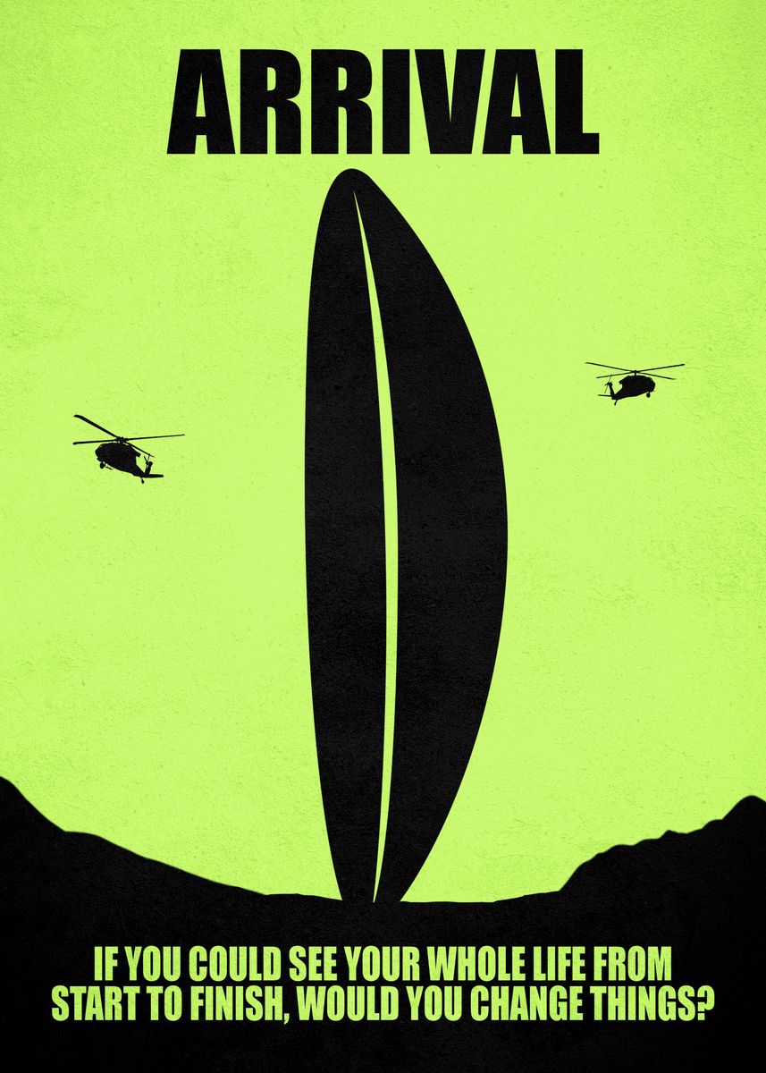 'Arrival' Poster by Graphix | Displate