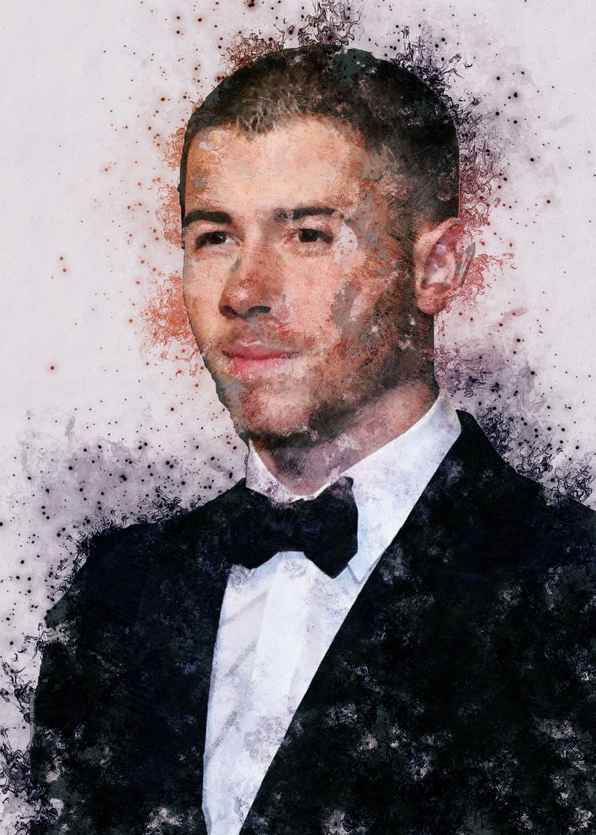 'The Jonas Brothers' Poster, picture, metal print, paint by ...