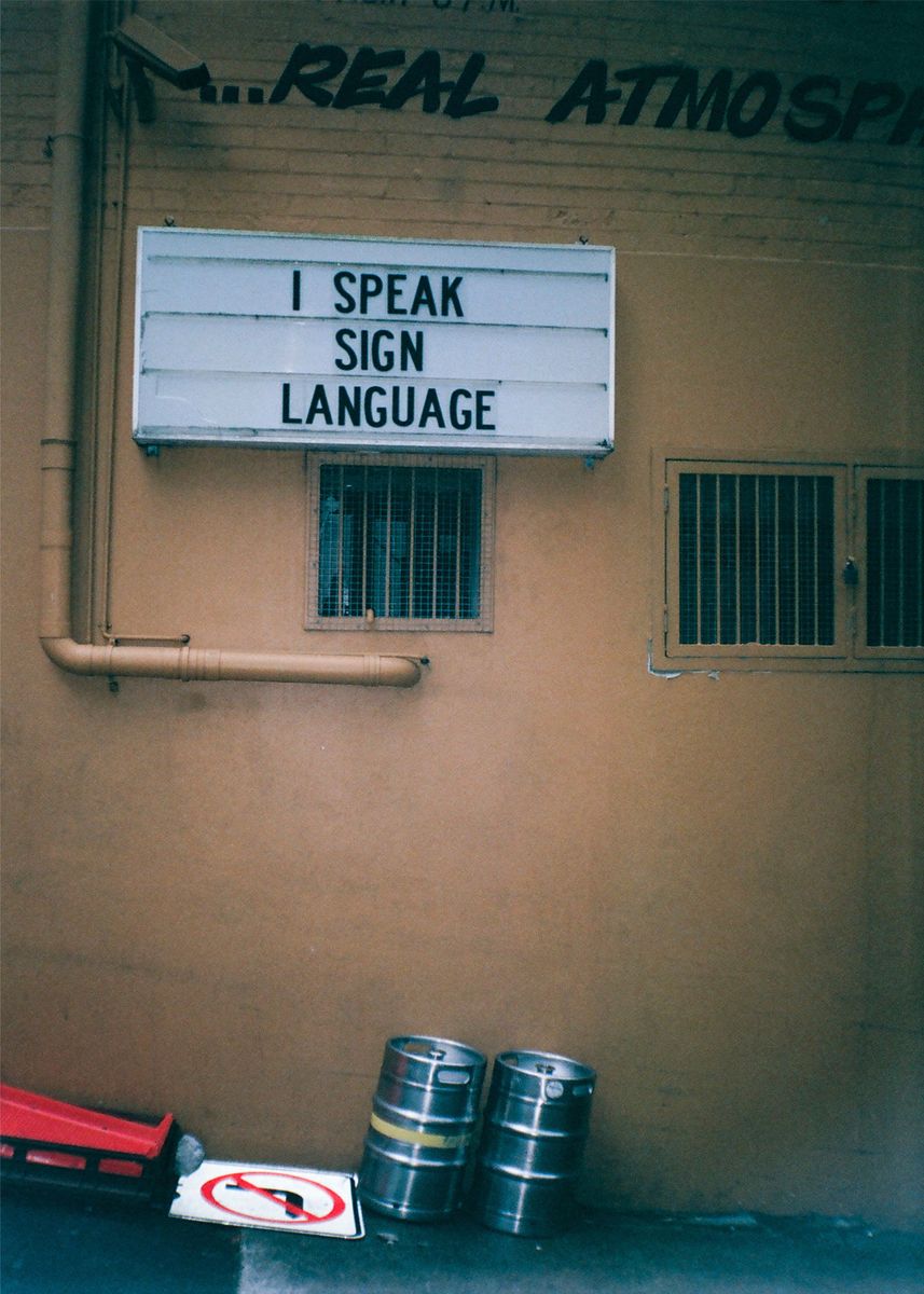 'speak english' Poster by DheYa Art | Displate