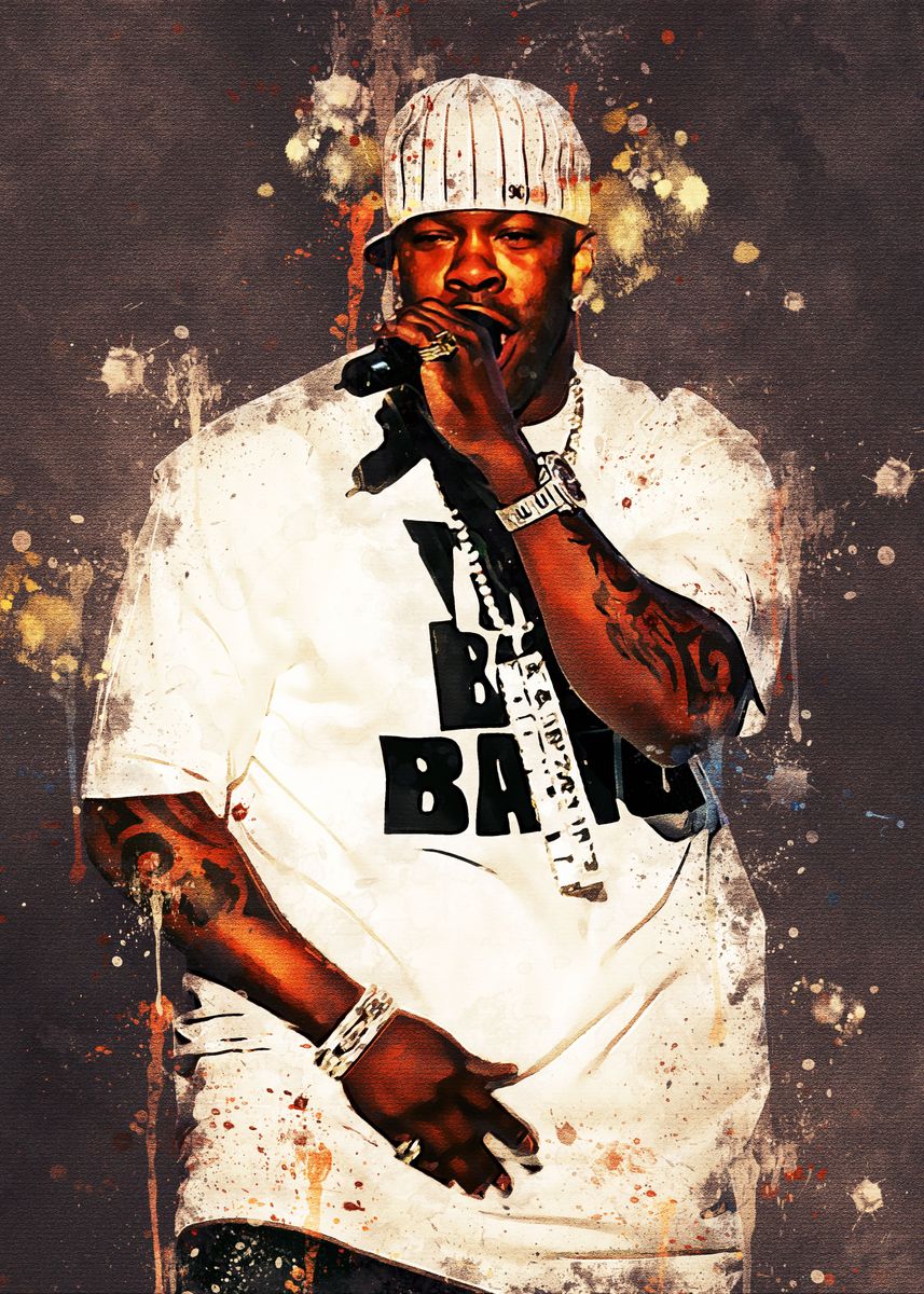 'Busta Rhymes' Poster by TI KI | Displate