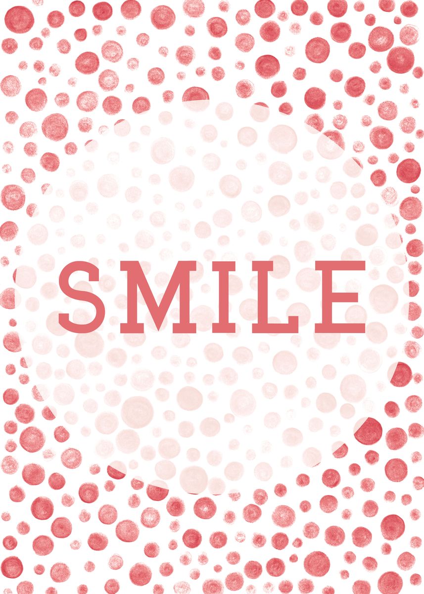 'Inspiration SMILE' Poster by GreenPaladin | Displate