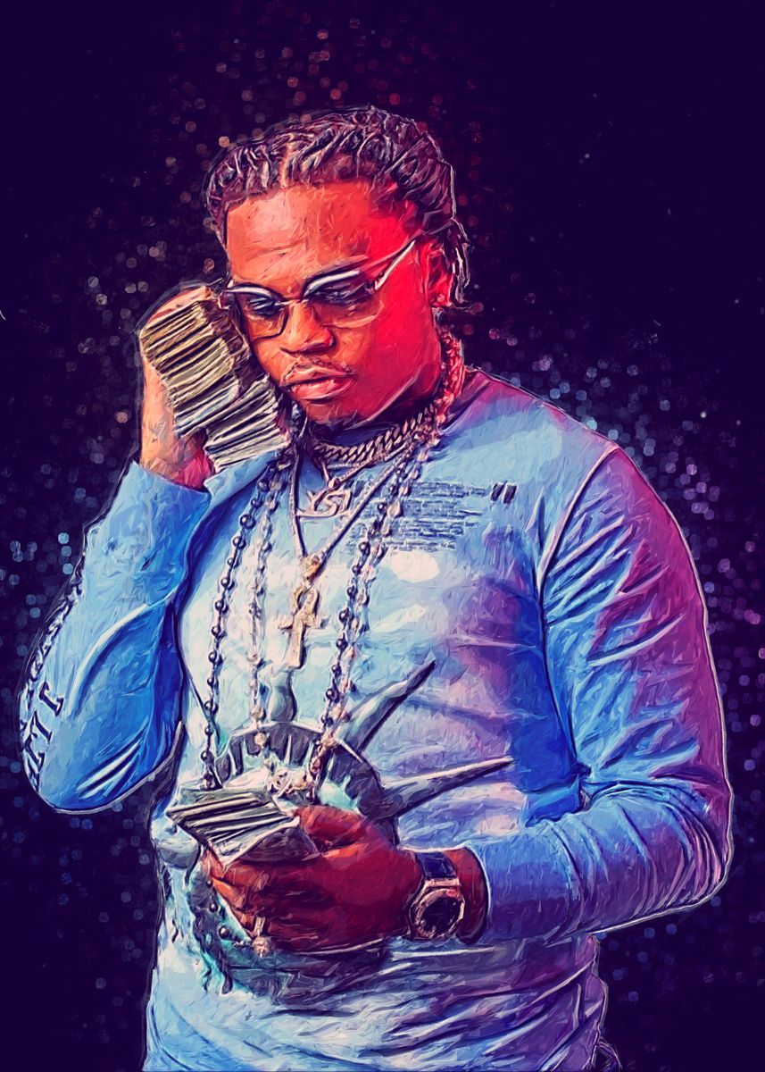 'Gunna' Poster, picture, metal print, paint by ru ke | Displate