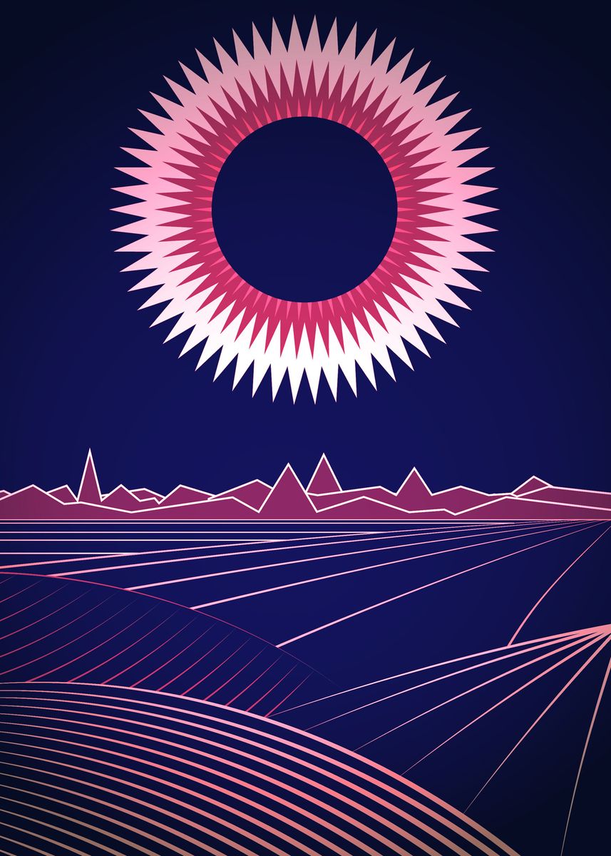 'The Sun' Poster by NDVision | Displate