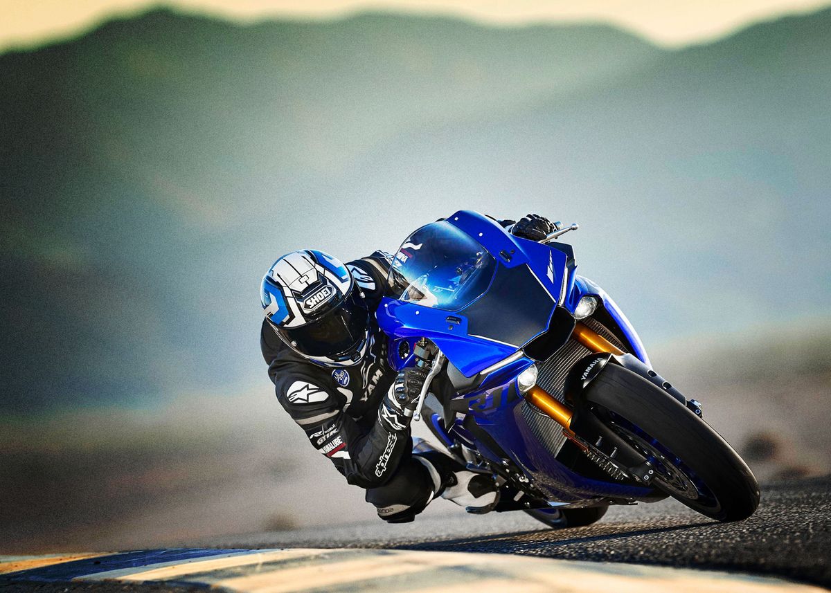 'Team Yamaha raceway Yamaha' Poster by barrbauer | Displate