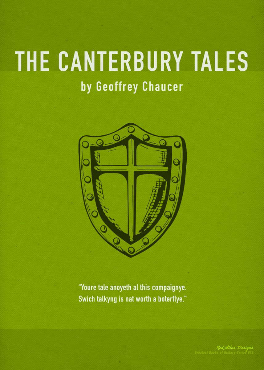 'The Canterbury Tales Art' Poster, picture, metal print, paint by ...