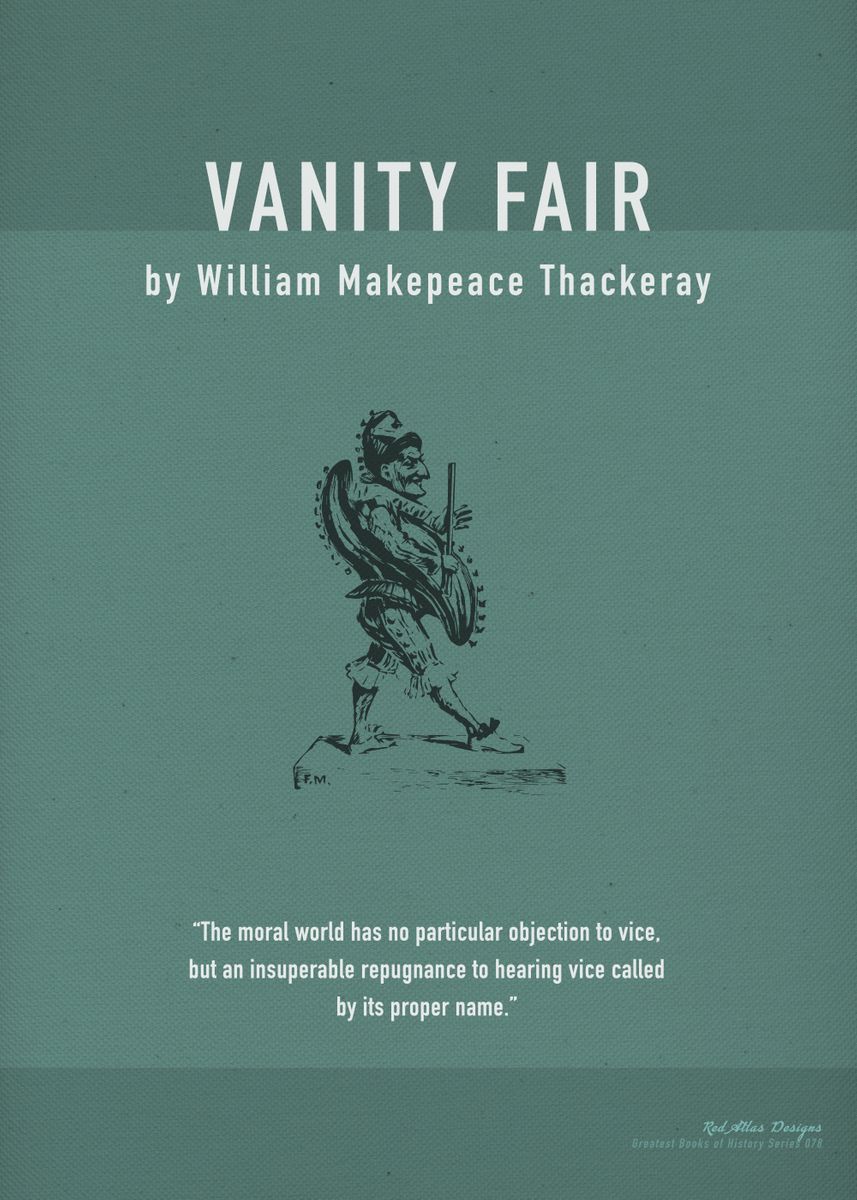 'Vanity Fair Book Art' Poster, picture, metal print, paint by Design ...