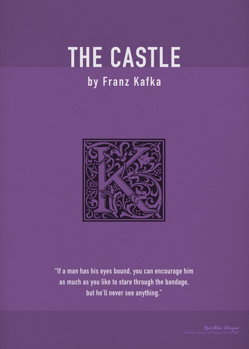 'The Castle by Franz Kafka ' Poster, picture, metal print, paint by ...