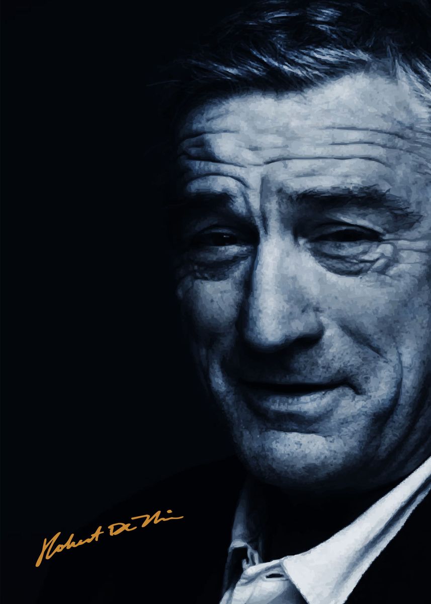 'Robert Deniro' Poster by Bintang Studio | Displate
