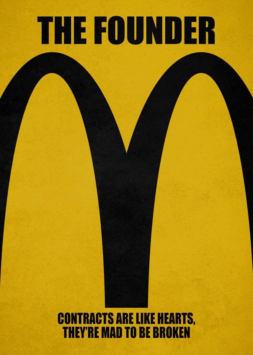 'The Founder' Poster, picture, metal print, paint by Graphix | Displate