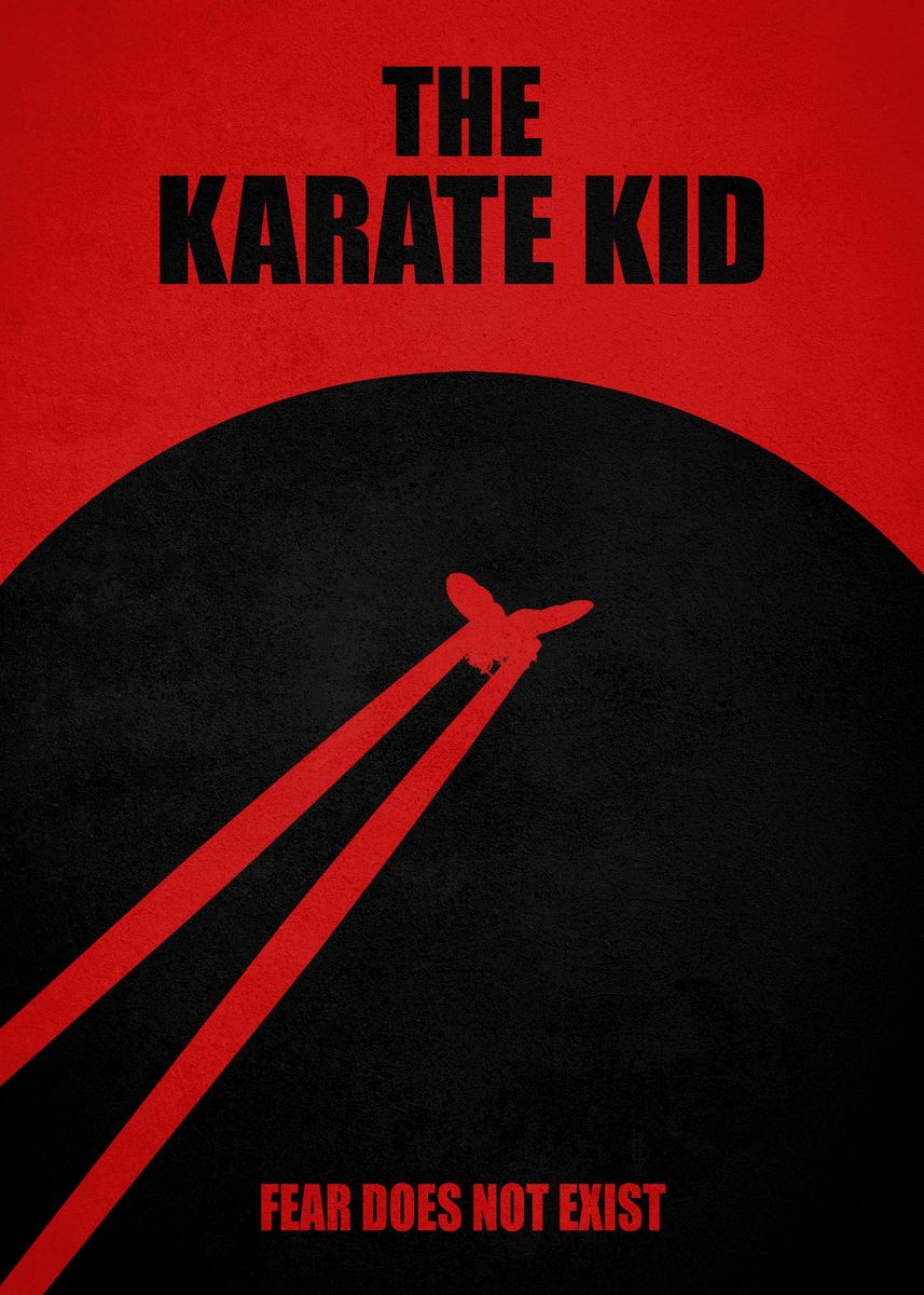 'The Karate Kid' Poster by Graphix | Displate
