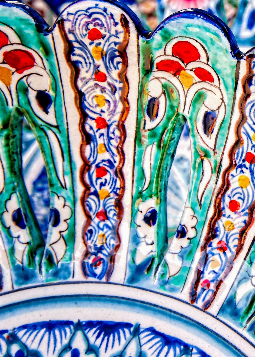 'Abstract Plates Left' Poster by Art Ofphotos | Displate