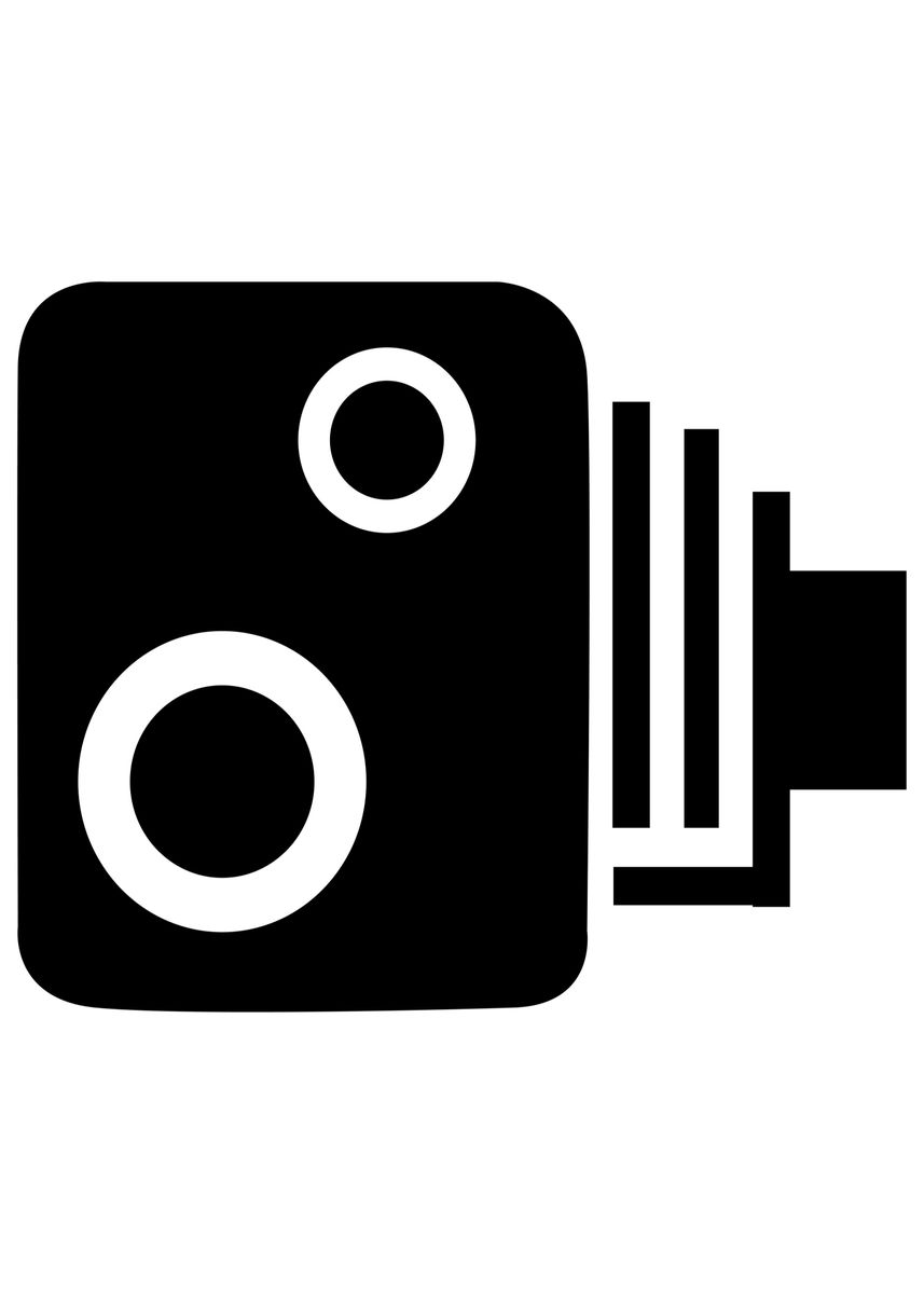 'Isolated Speed Camera' Poster, picture, metal print, paint by ...