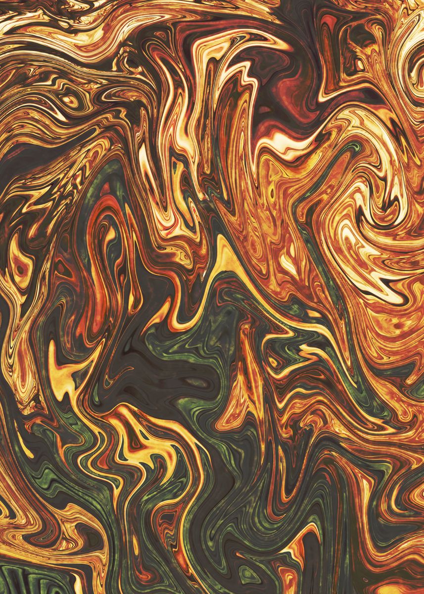 'Abstract Marble Painting' Poster by Amir Faysal | Displate