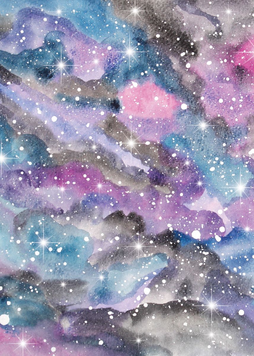 'Galaxy 27' Poster by Aloke Design | Displate