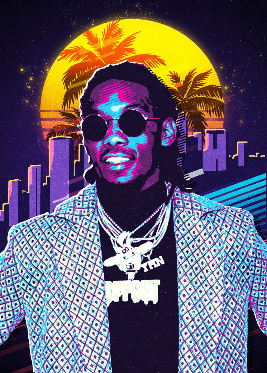 'Offset' Poster, picture, metal print, paint by NiceAndBetter studio ...