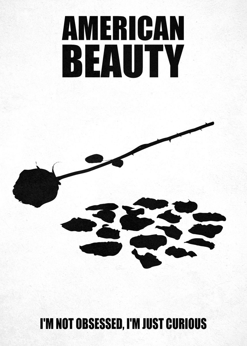 'American Beauty' Poster, picture, metal print, paint by Graphix | Displate