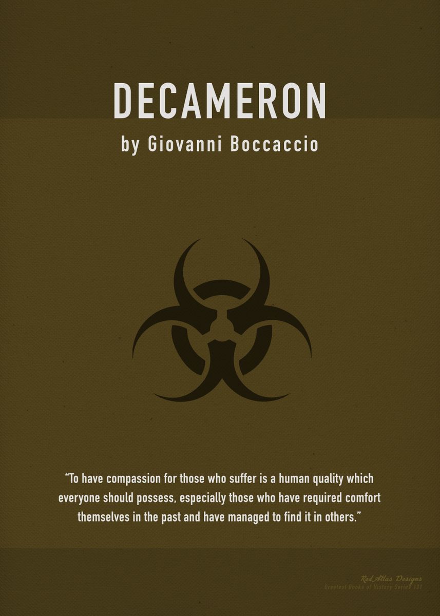'Decameron Book Art' Poster, picture, metal print, paint by Design ...