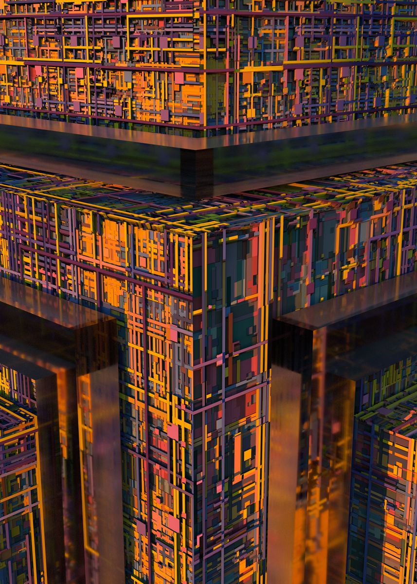 'Cubism' Poster by Peak Emotions | Displate