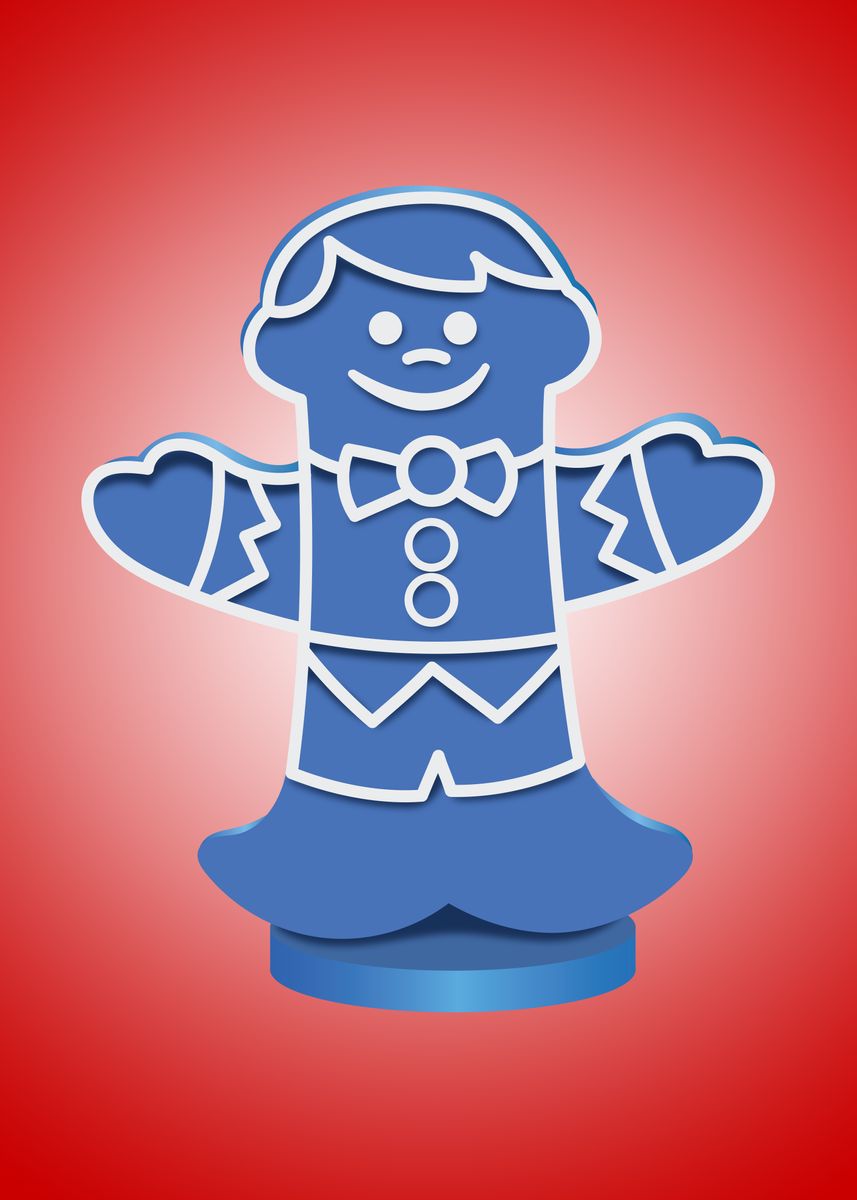 'Candyland Blue' Poster, picture, metal print, paint by dusselyorkcity ...