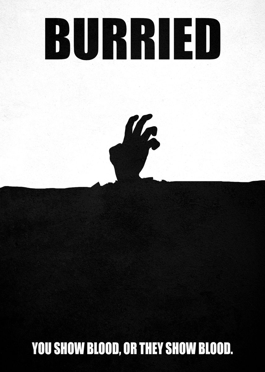 'Burried' Poster, picture, metal print, paint by Graphix | Displate