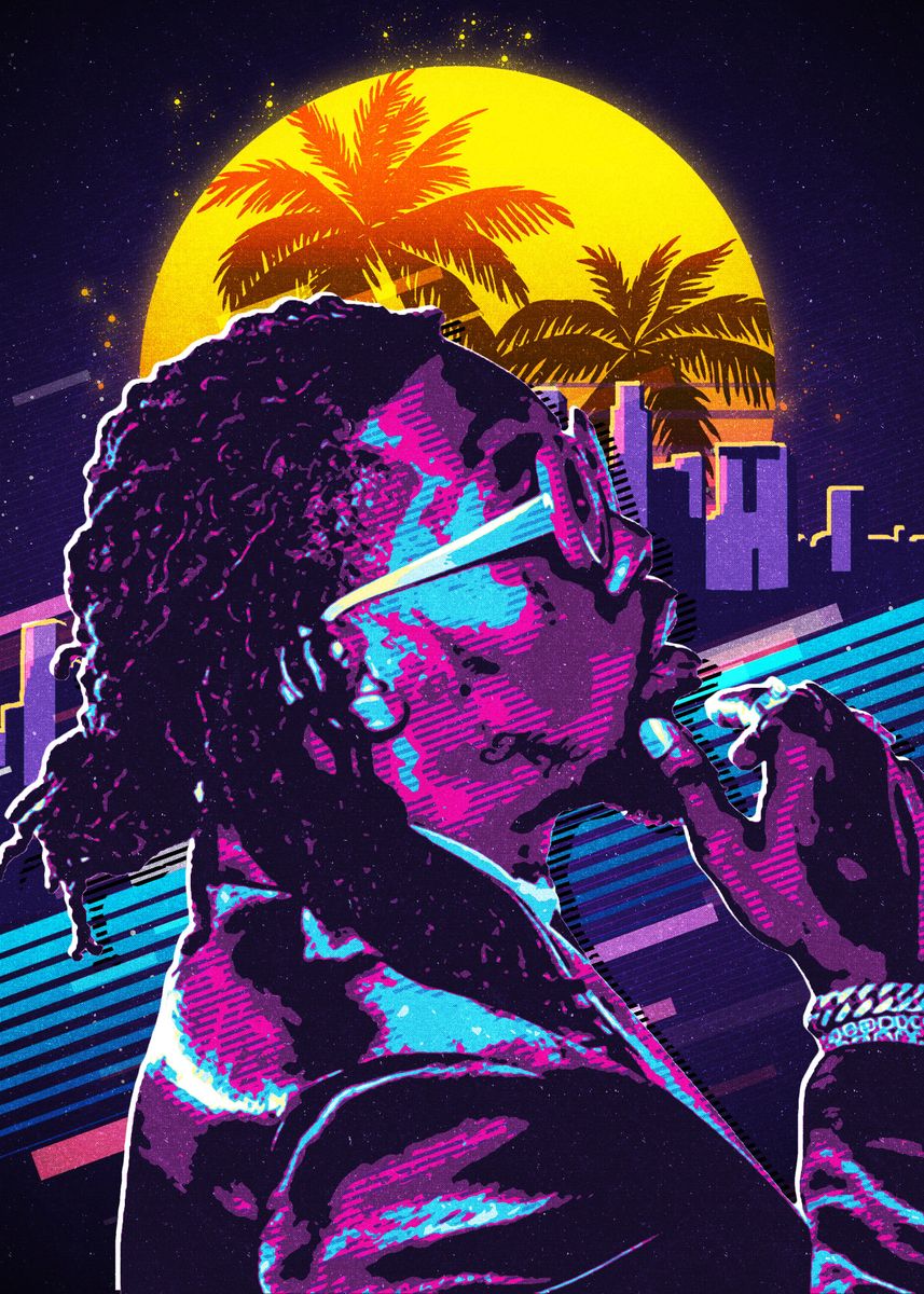 'Kiari Offset' Poster, picture, metal print, paint by NiceAndBetter ...