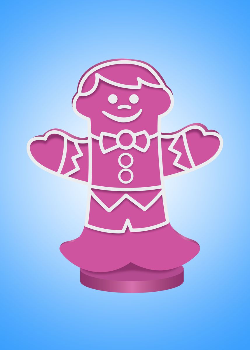 'Pink Candyland' Poster, picture, metal print, paint by dusselyorkcity ...