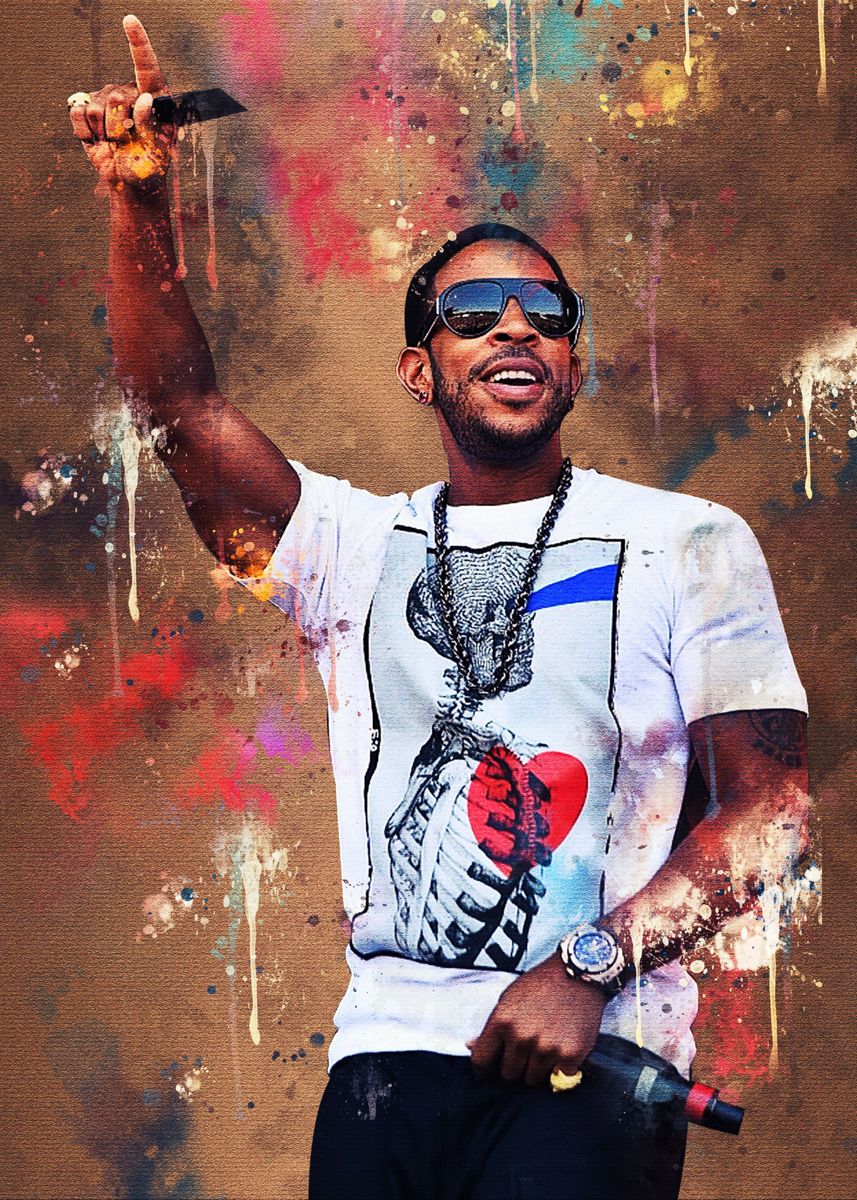 'Ludacris' Poster, picture, metal print, paint by TI KI | Displate