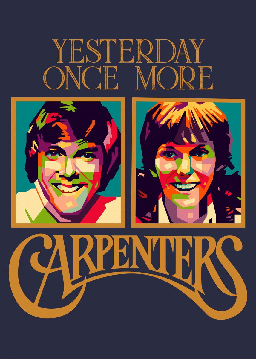 'The Carpenters' Poster, picture, metal print, paint by nofa aji ...