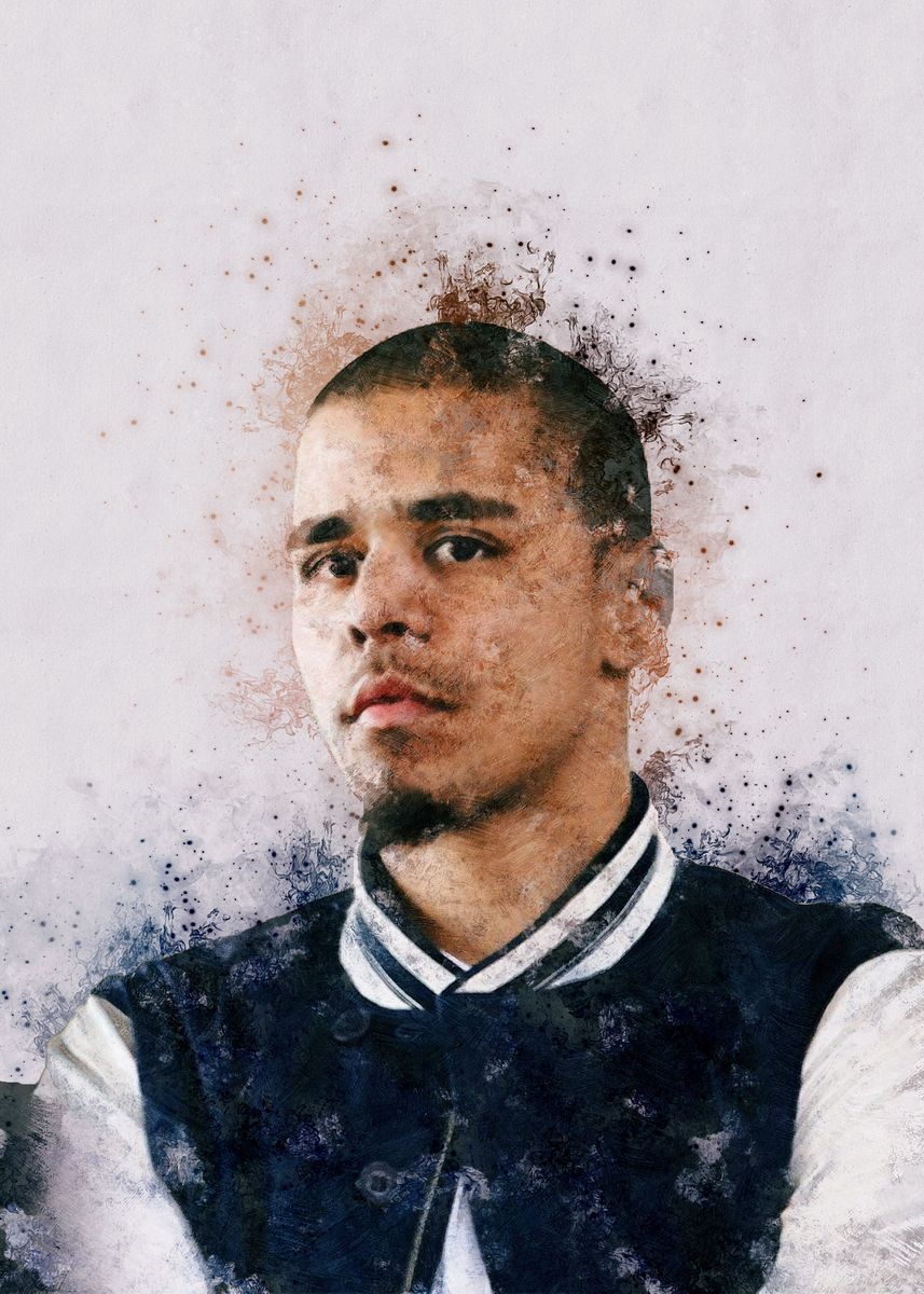 'Jermaine Lamarr Cole world' Poster, picture, metal print, paint by ...