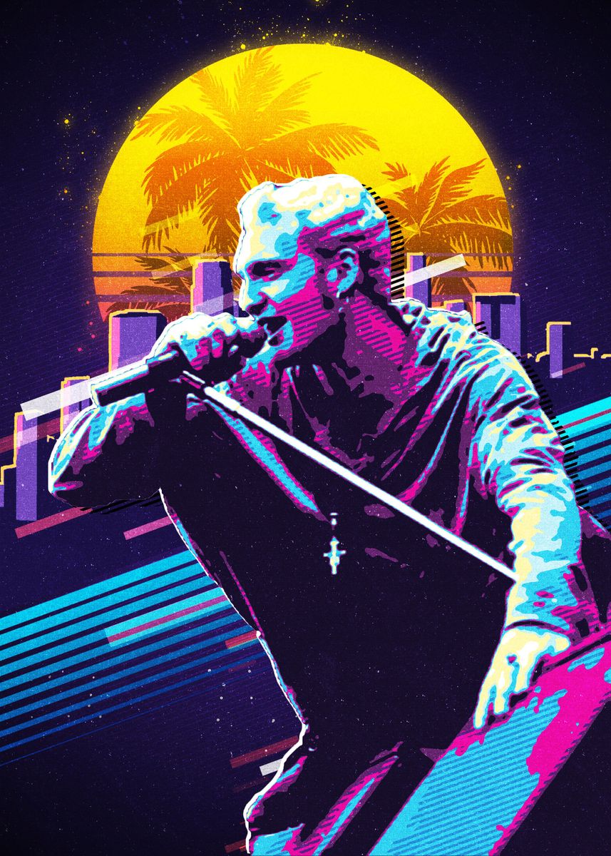 'Layne Thomas Staley' Poster by NiceAndBetter studio | Displate