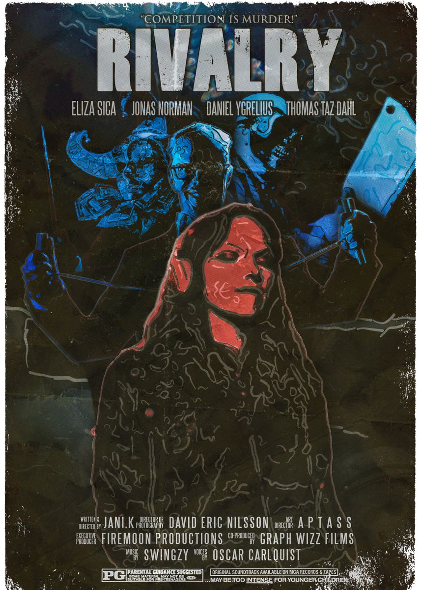 'Rivalry' Poster by aptass | Displate