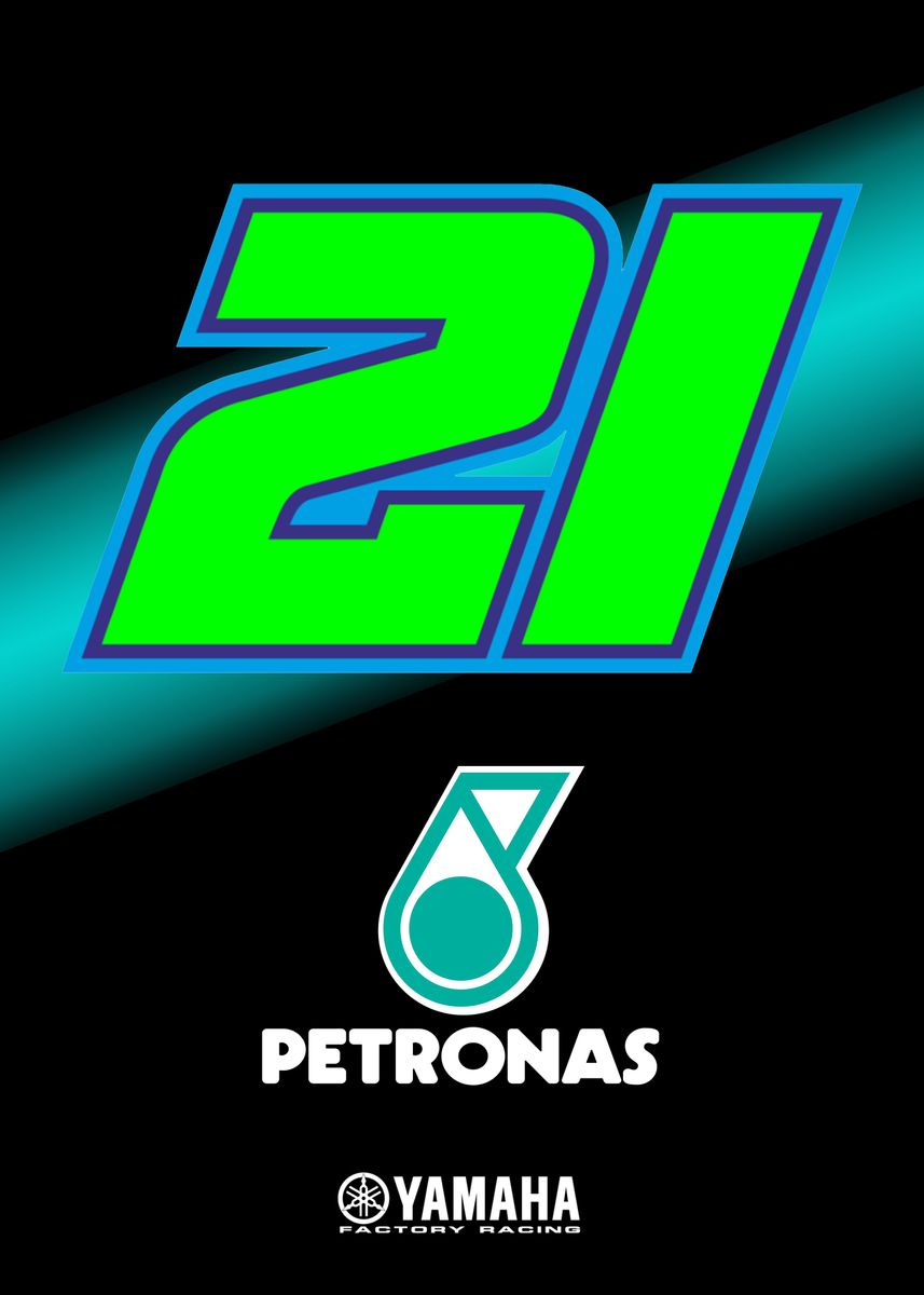 'Yamaha SRT NumPlate MOR' Poster by Matias Gonzalez | Displate