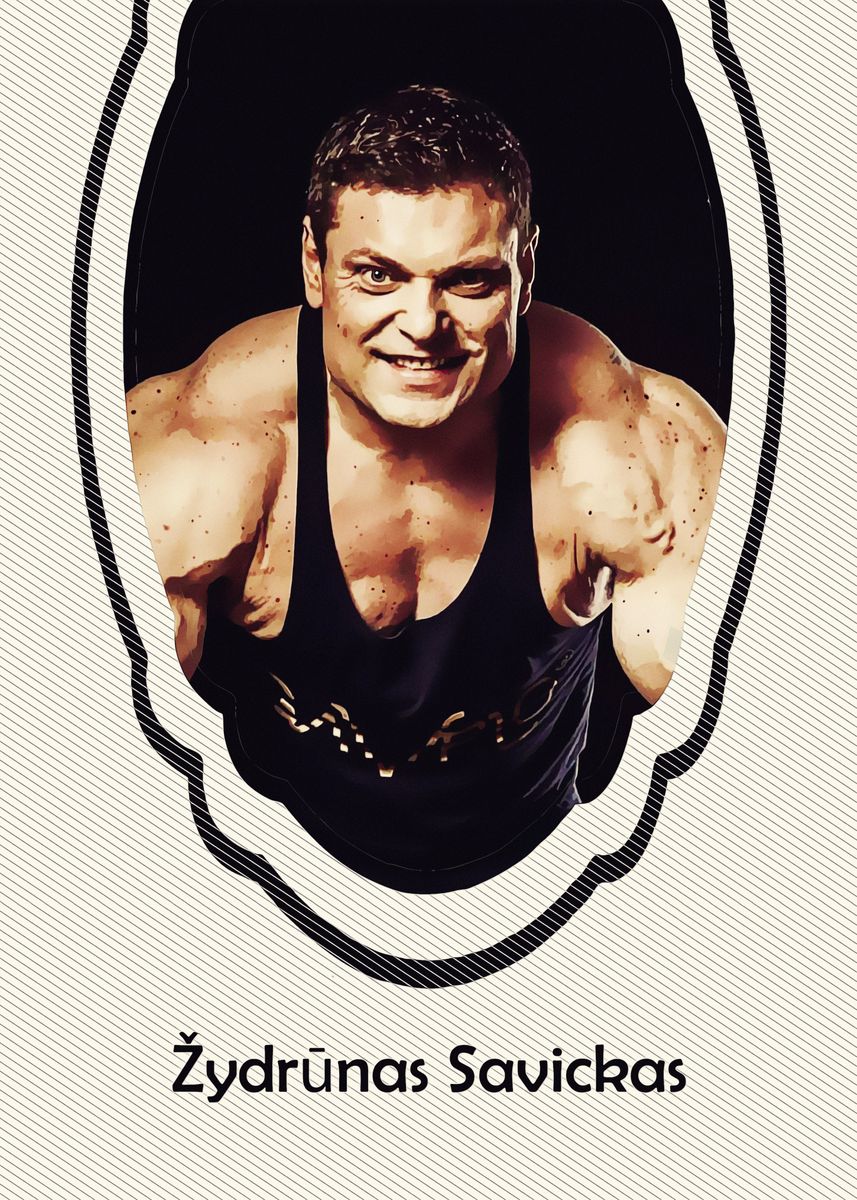 'zydrunas Savickas' Poster, picture, metal print, paint by Mobilunik ...