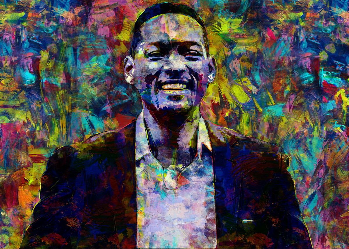 'Will Smith' Poster by Alex Mann | Displate