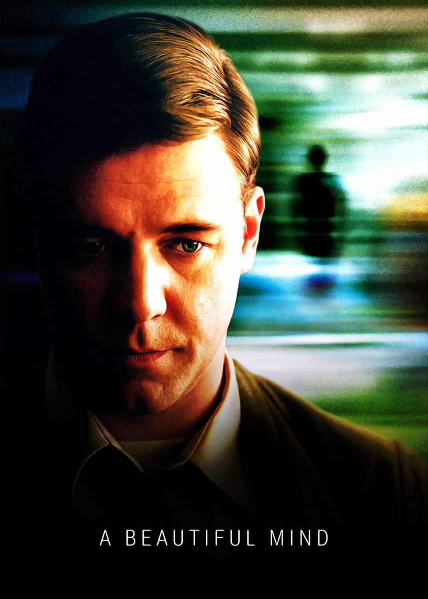 'A Beautiful Mind' Poster, picture, metal print, paint by SeeMyArt | Displate