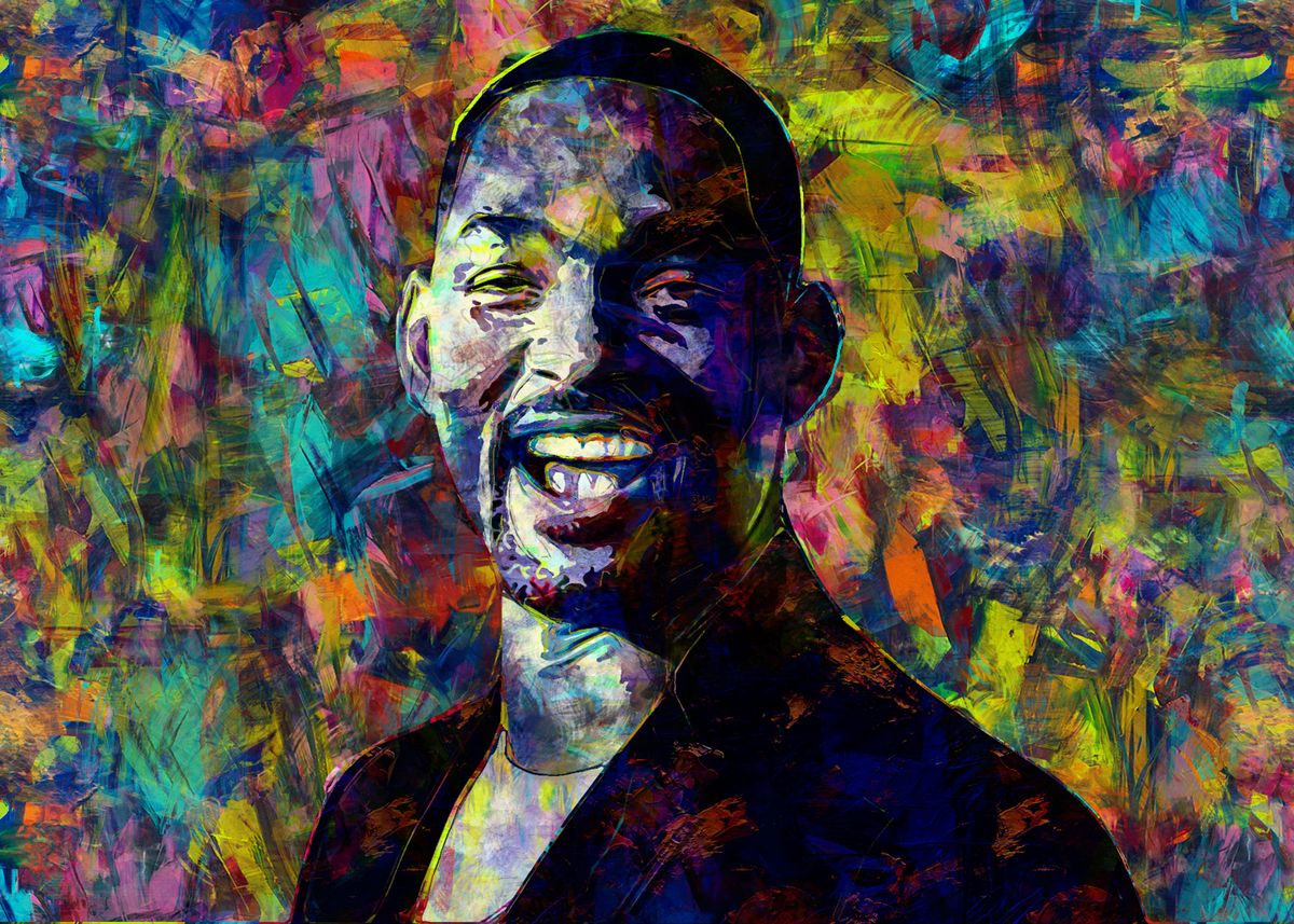 'Will Smith' Poster by Alex Mann | Displate