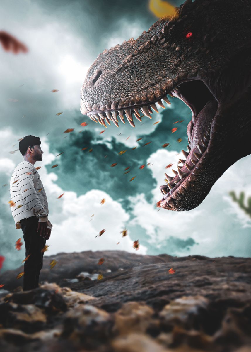 'Face your Fears' Poster, picture, metal print, paint by Design by ...