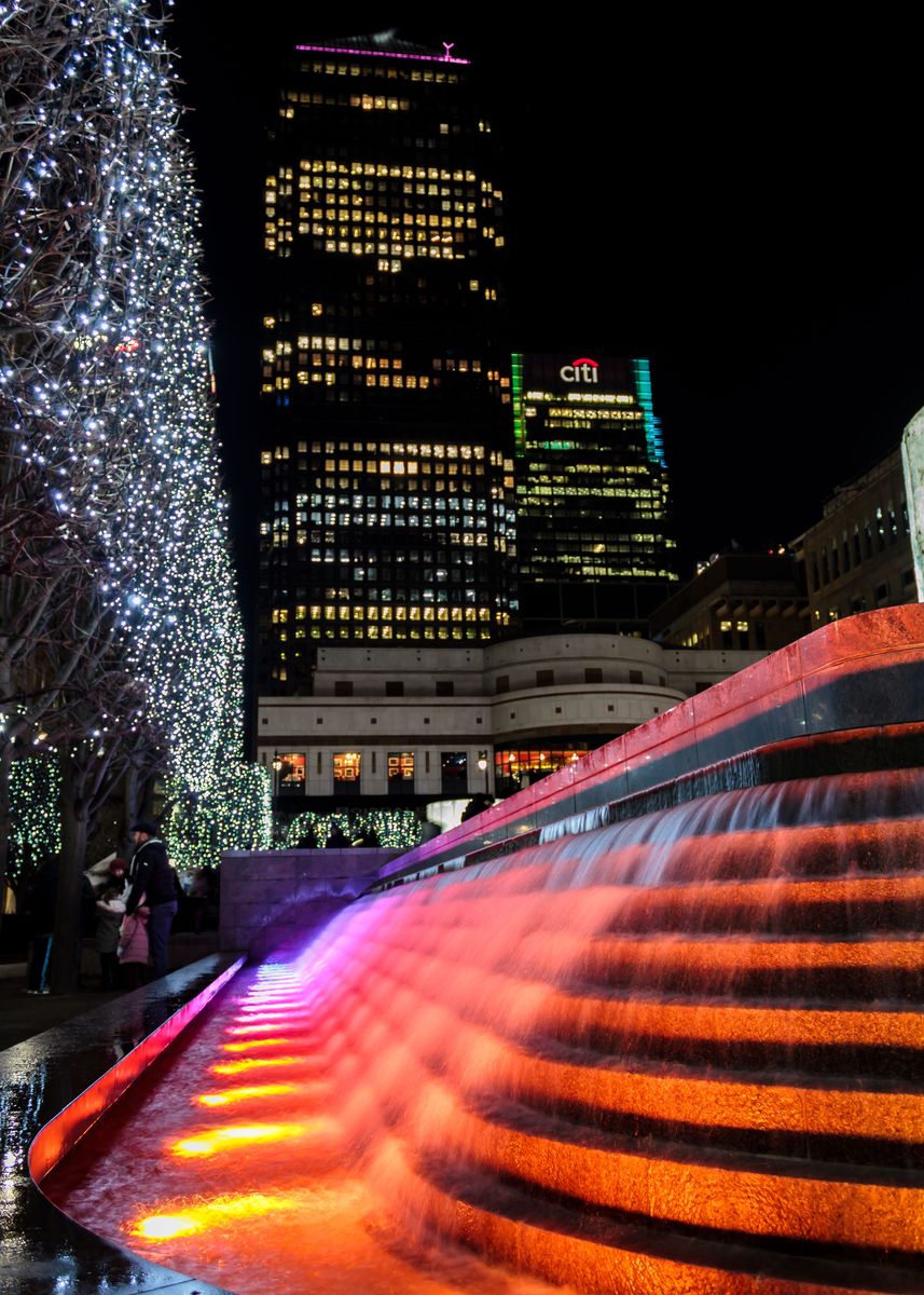 'Canada Square London' Poster, picture, metal print, paint by tEdits ...