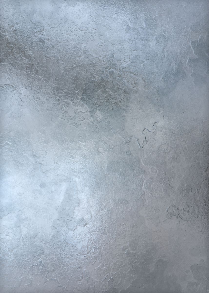 'Raw Silver' Poster, picture, metal print, paint by Thunder | Displate